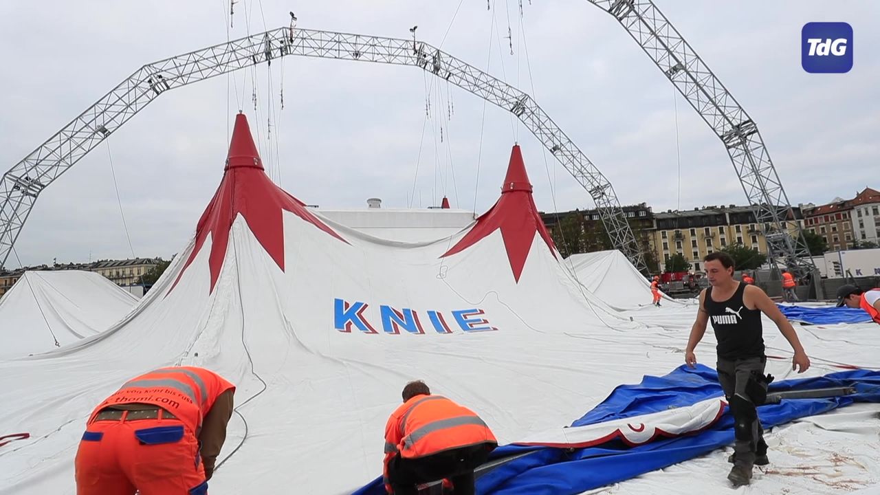 Pour ses 100 ans, le chapiteau de Knie s’offre un lifting | Tribune de ...