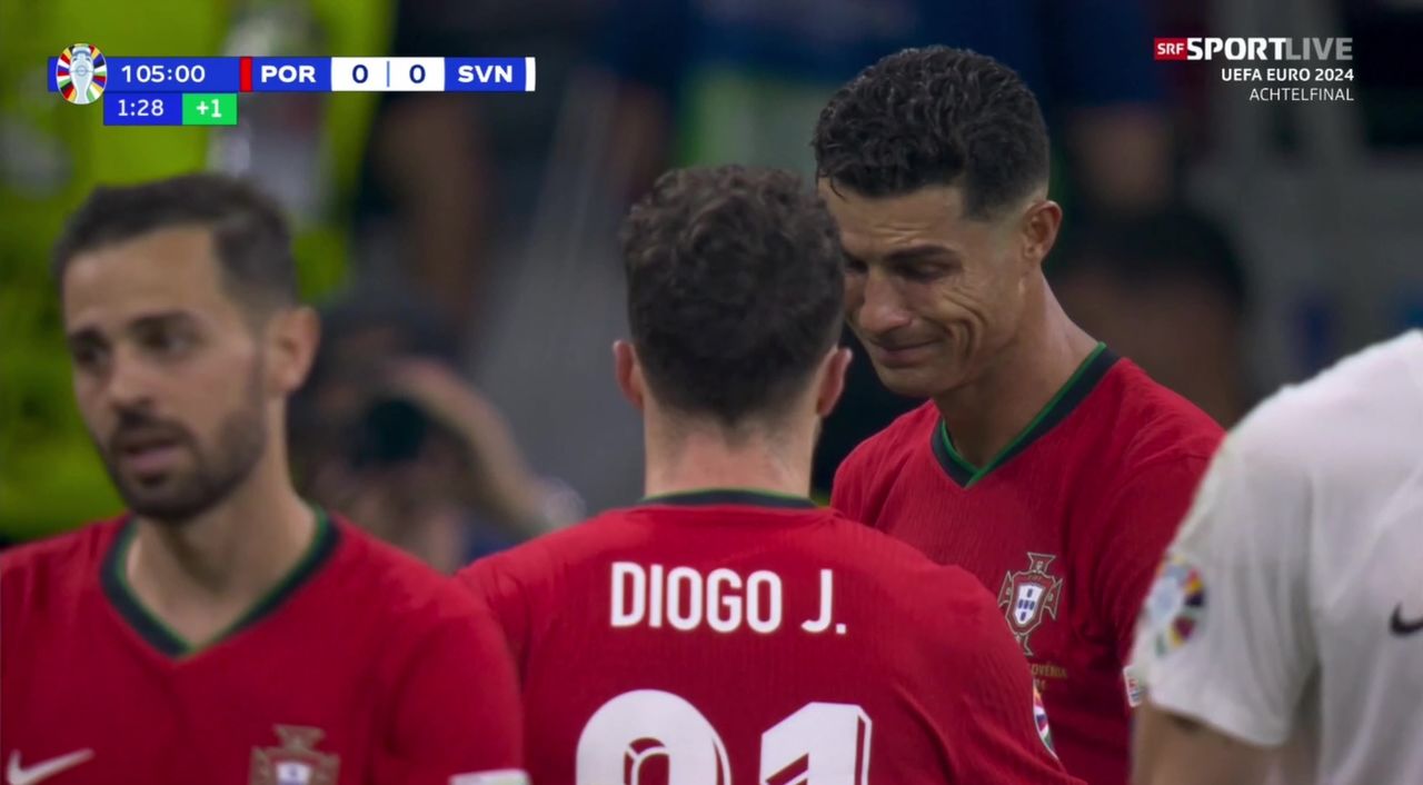 EM 2024: Cristiano Ronaldo weint, Portugal gewinnt