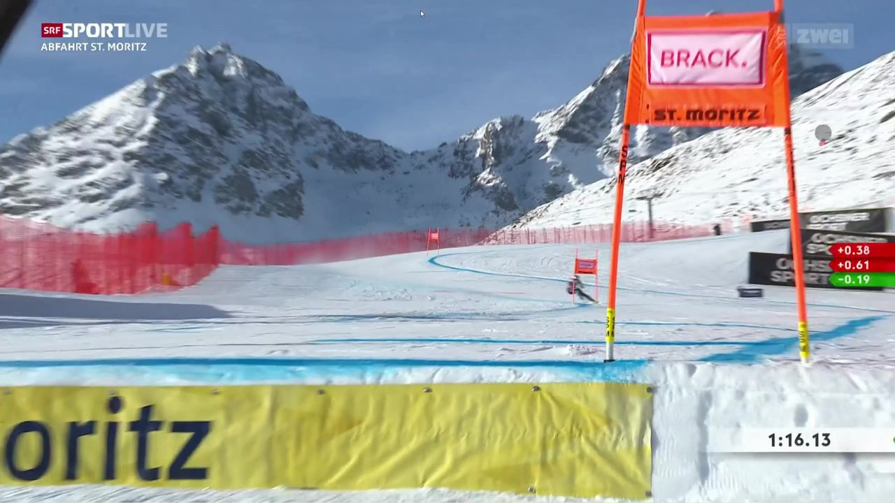 Abfahrt in St. Moritz: Lindsey Vonn gewinnt mit Fabelfahrt